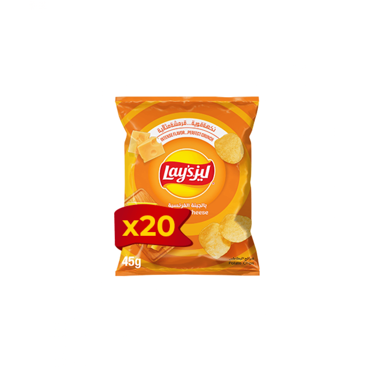 Lays Potato Chips French Cheese 45g - Lay's - Chips